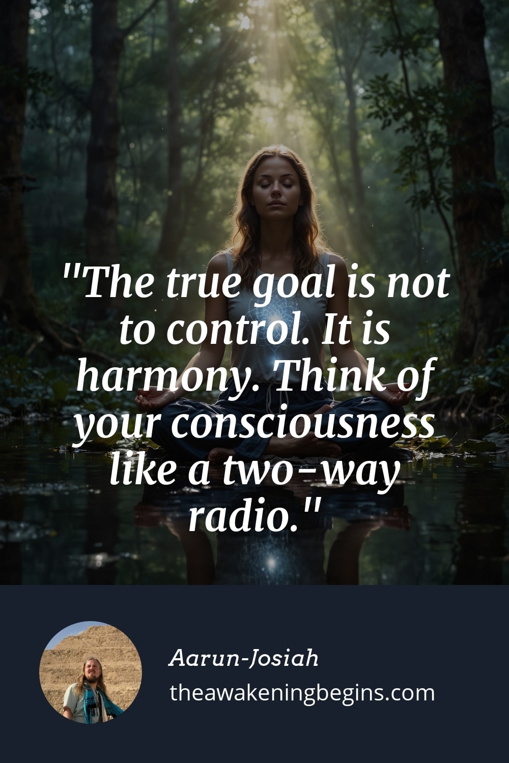 Spiritual Burnout? The Real Goal Isn't Control, It's Harmony. - The ...