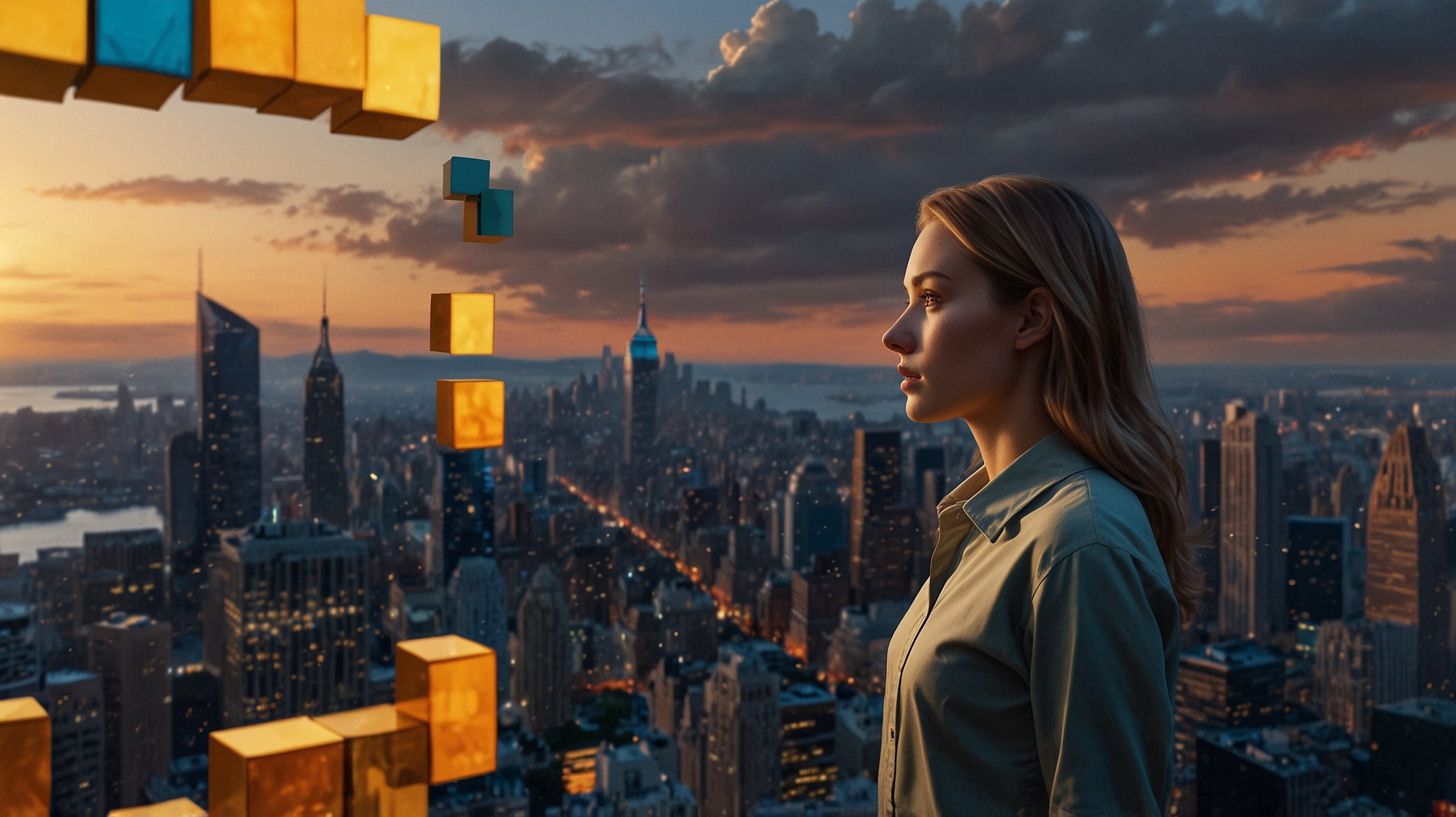 The Golden Tetris Block Game - The Awakening Begins