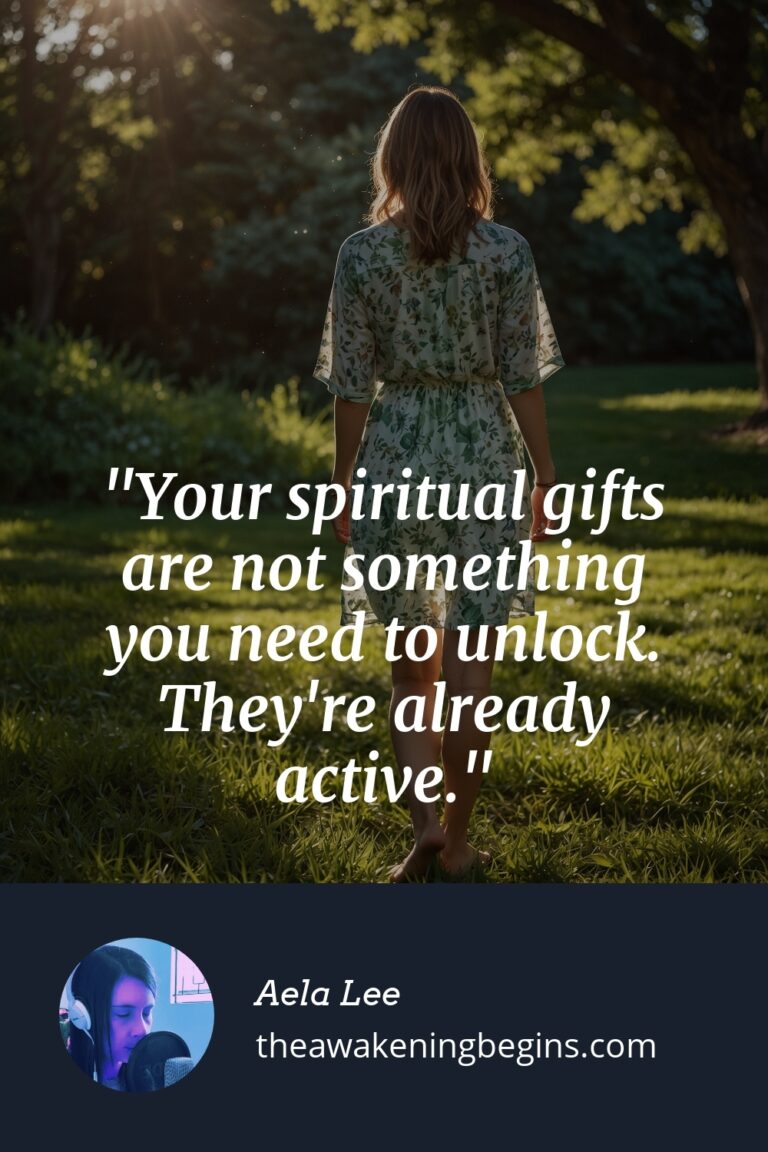 Your Spiritual Gifts Are Already Active - The Awakening Begins